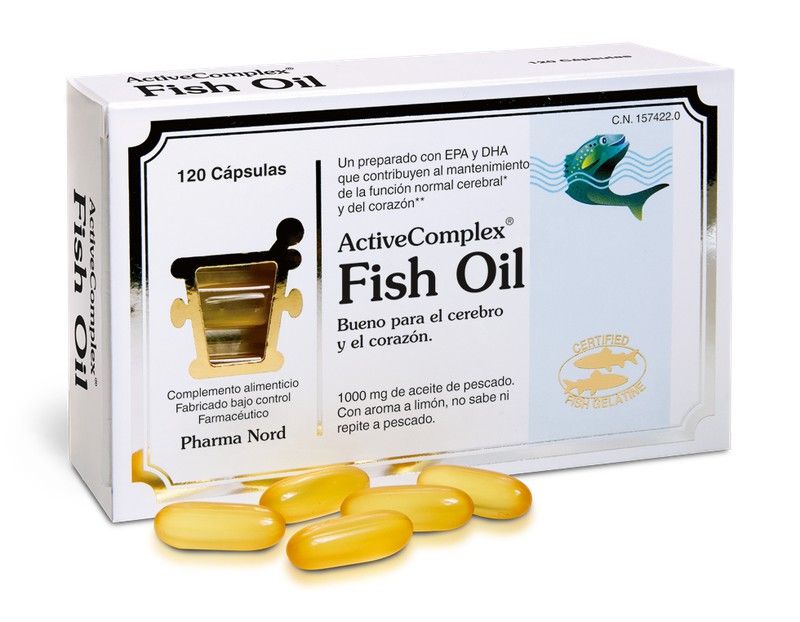Pharma Nord Fish Oil 120 cápsulas . Active complex. — Farmacia Leon
