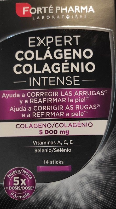 Colágeno Expert Intense 14 sticks. Forté Pharma — Farmacia Leon