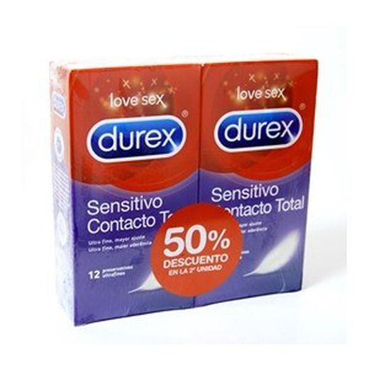Pack Durex Sensitivo Contacto Total Promoción-AGOTADO- — Farmacia Leon