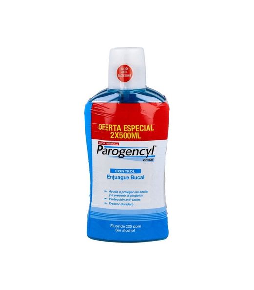 Parogencyl Encías Control Colutorio Formato Ahorro 2 x 500 ml ...