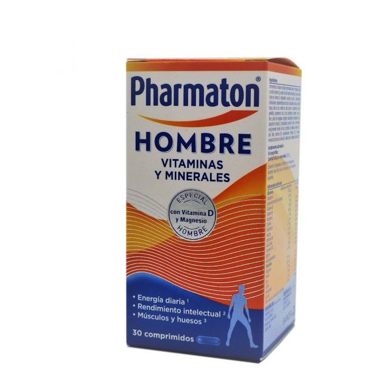 Pharmaton Hombre 30 comprimidos — Farmacia Leon