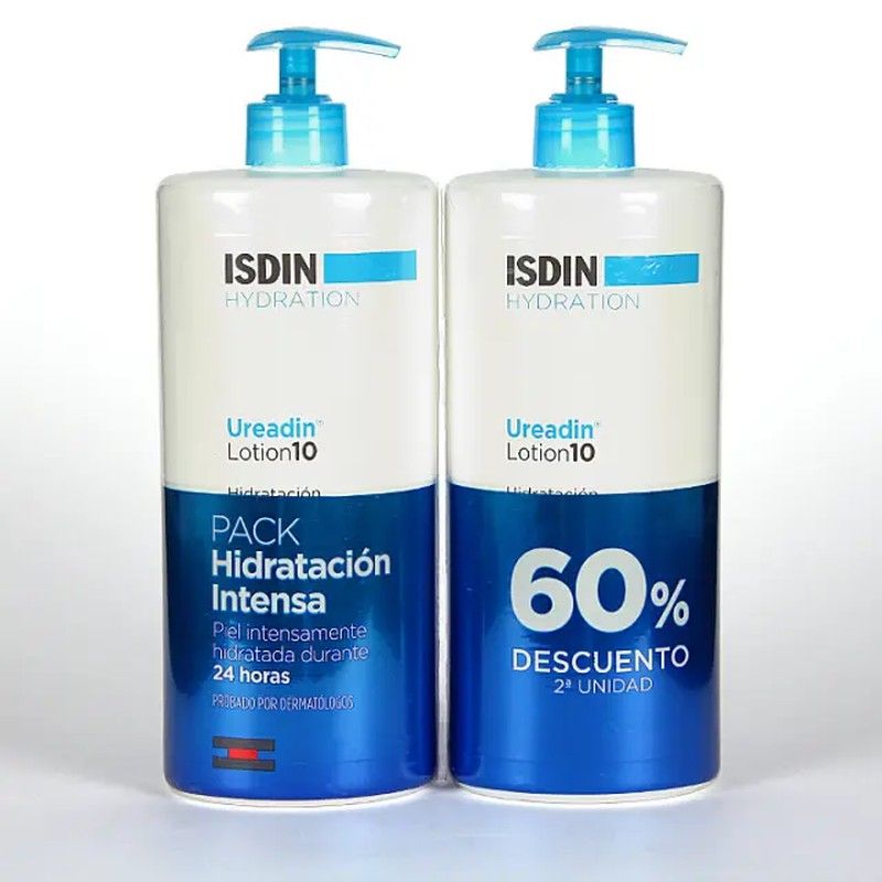 Ureadin Lotion 10 750 ml + 750 ml. Hidratación Duplo — Farmacia Leon